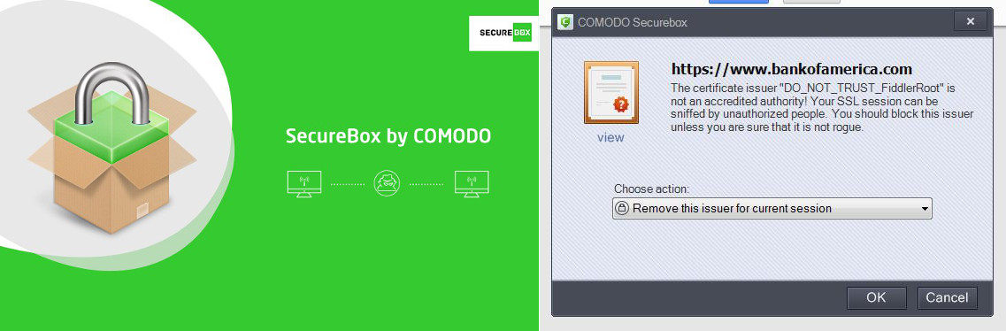 Comodo SecureBox ermöglicht sicheren Datenverkehr selbst auf ...